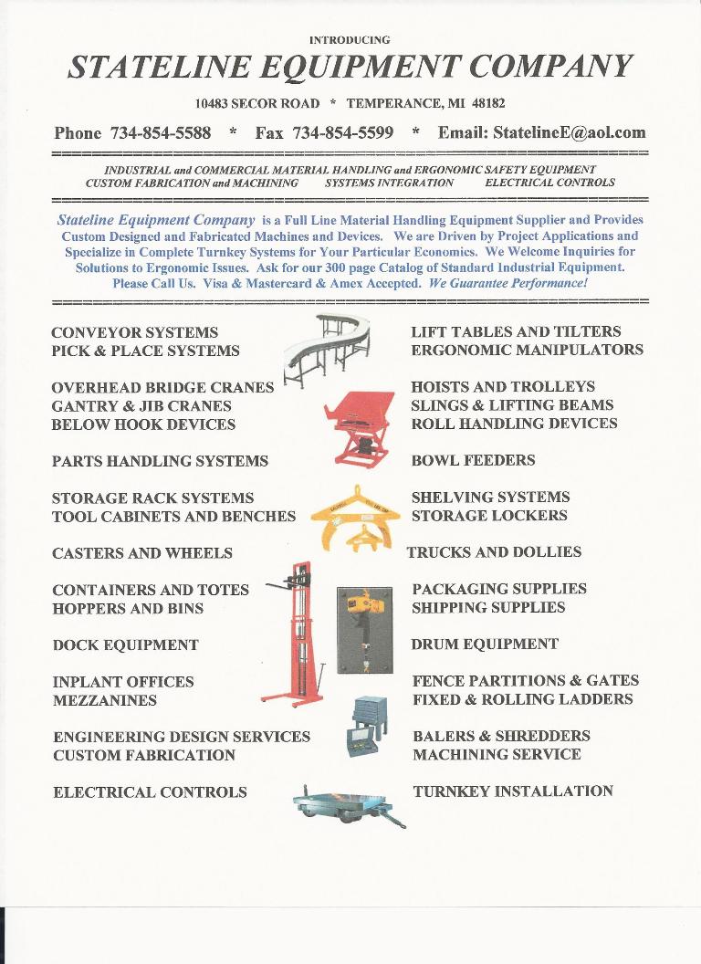 Stateline Equipment Company